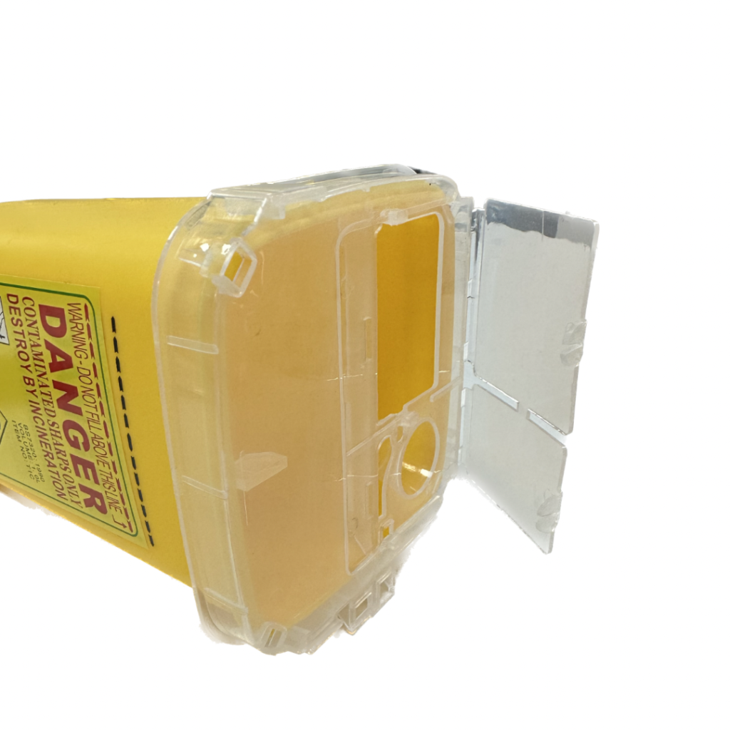 Sharps Waste Bin Box 1 Litre - Chemisure